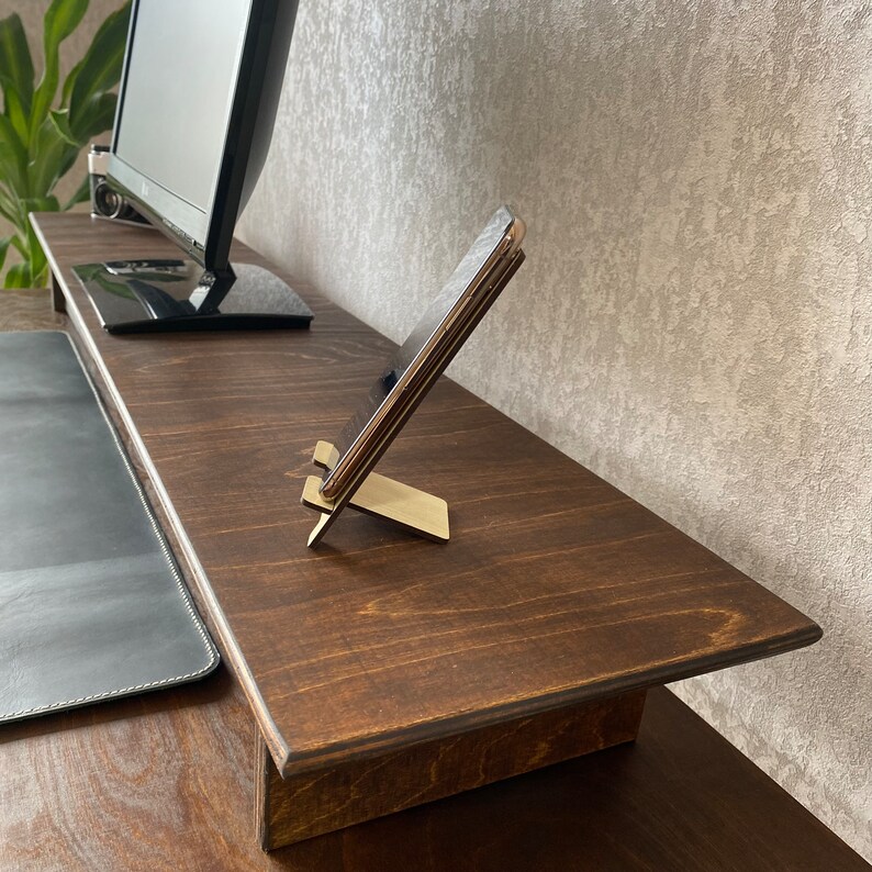 Custom Desk Shelf, Monitor Riser, Desk Stand, Monitor Stand, Monitor ...