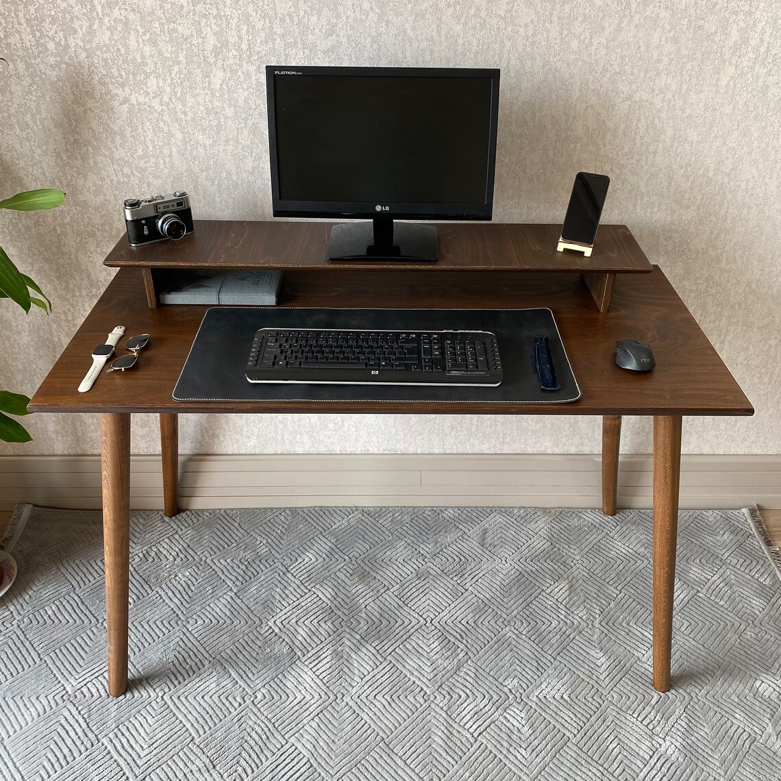 Custom Desk Shelf, Monitor Riser, Desk Stand, Monitor Stand, Monitor ...