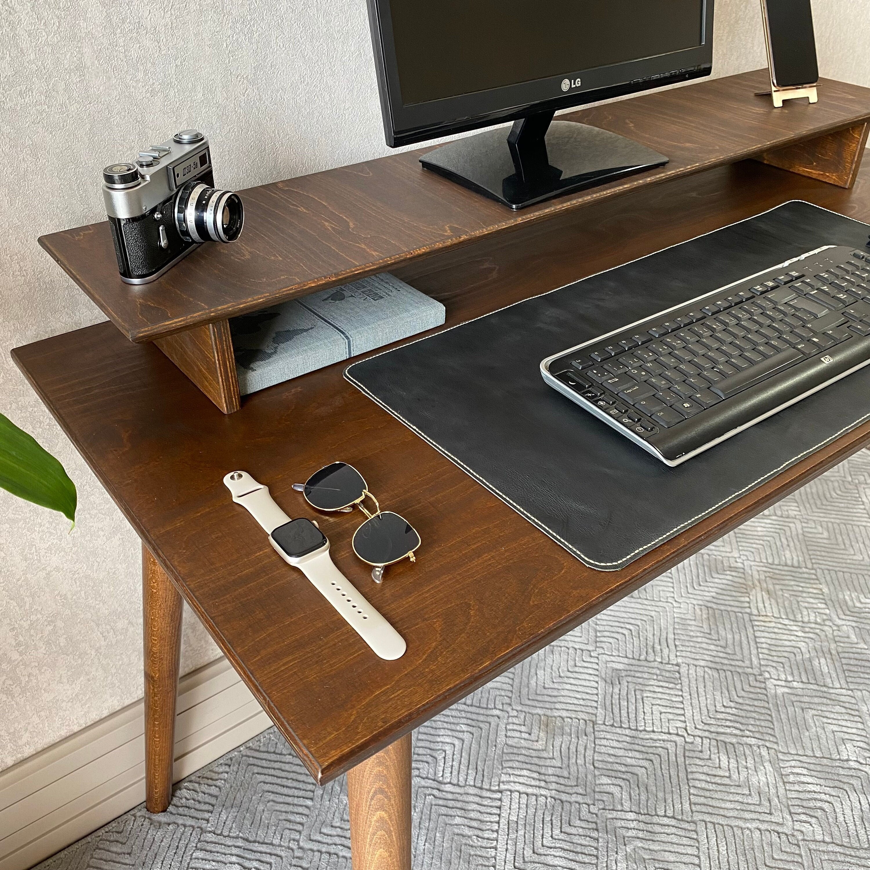 Custom Desk Shelf, Monitor Riser, Desk Stand, Monitor Stand, Monitor ...