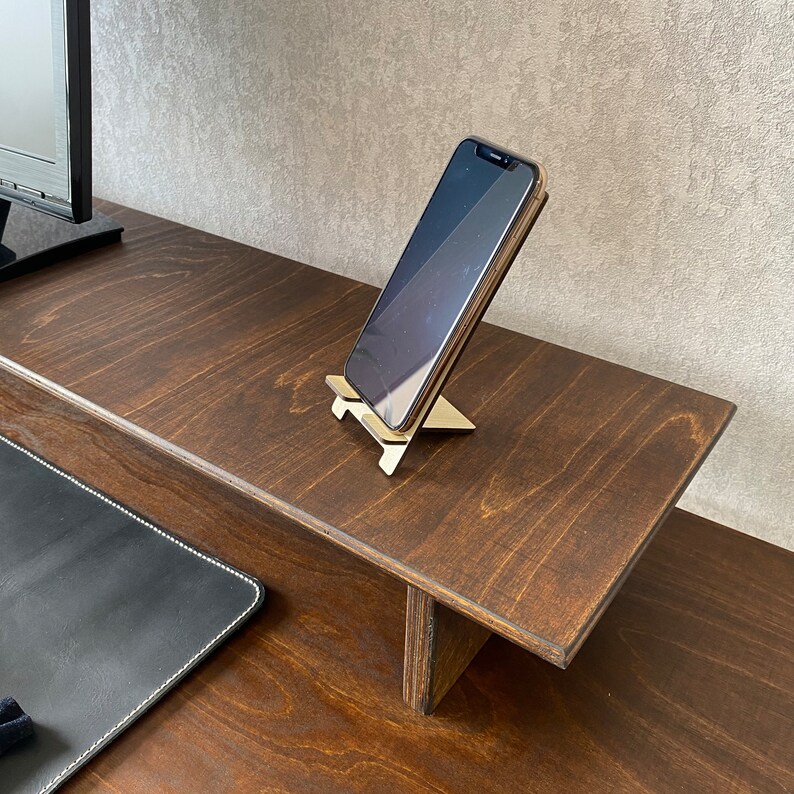 Custom Desk Shelf, Monitor Riser, Desk Stand, Monitor Stand, Monitor ...