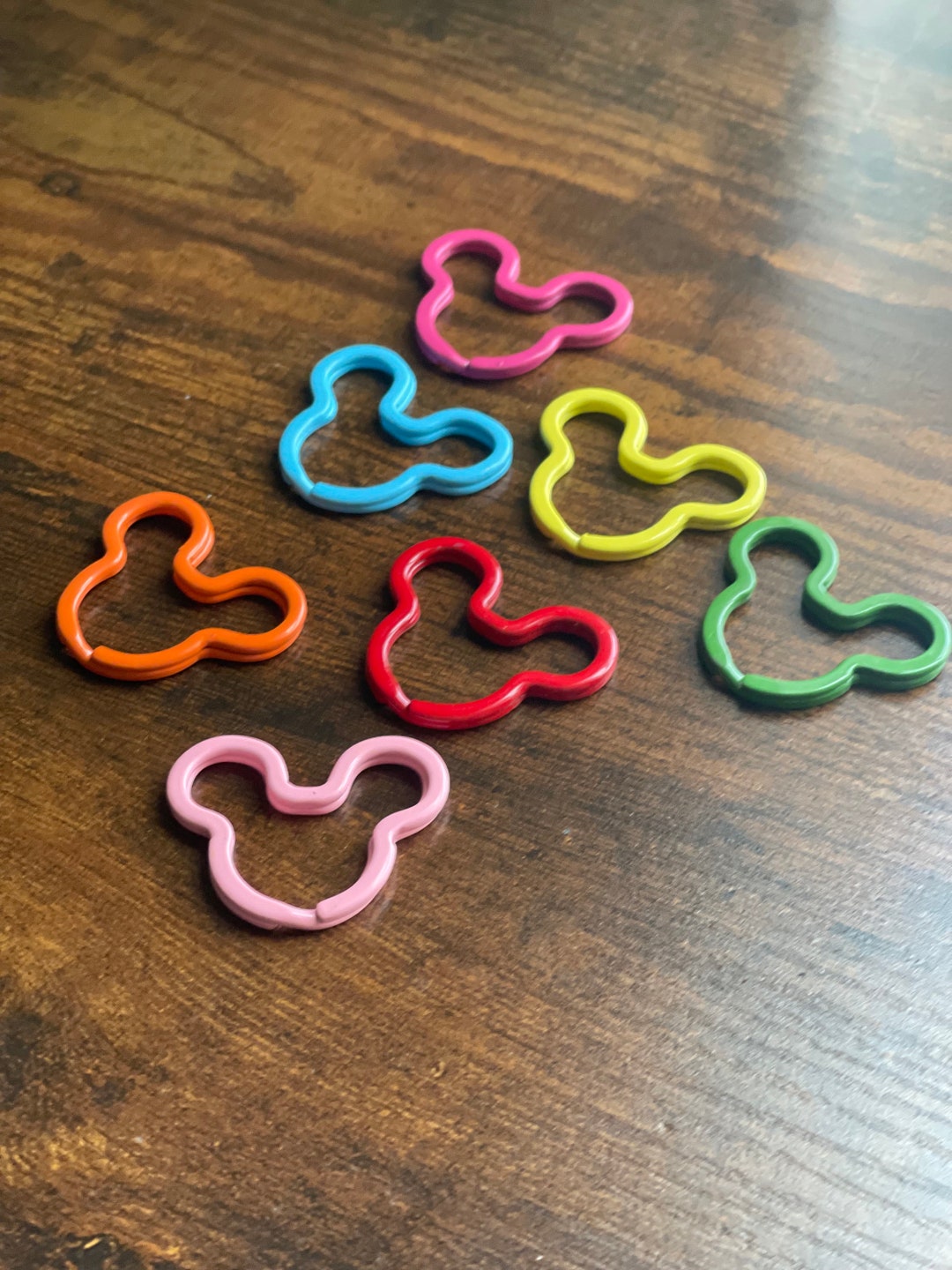 Pixie Dust Mickey Mouse Split Key Rings, Disney Cruise Fish Extender ...