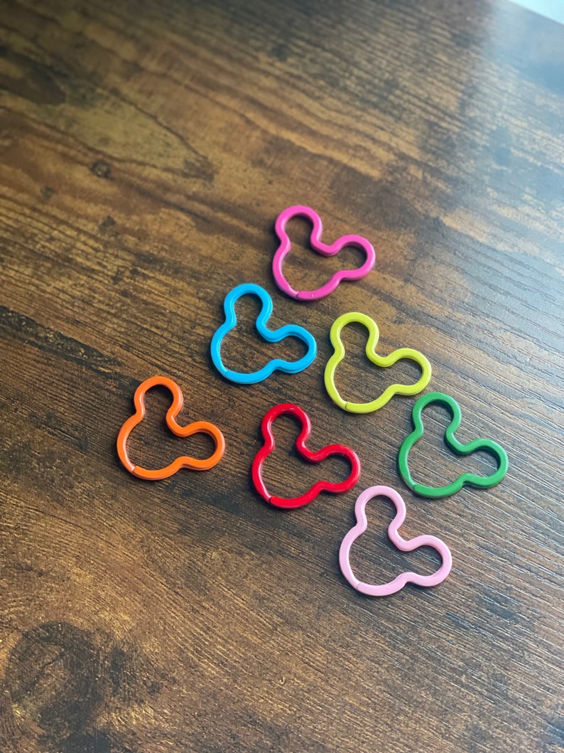 Pixie Dust Mickey Mouse Split Key Rings, Disney Cruise Fish Extender ...