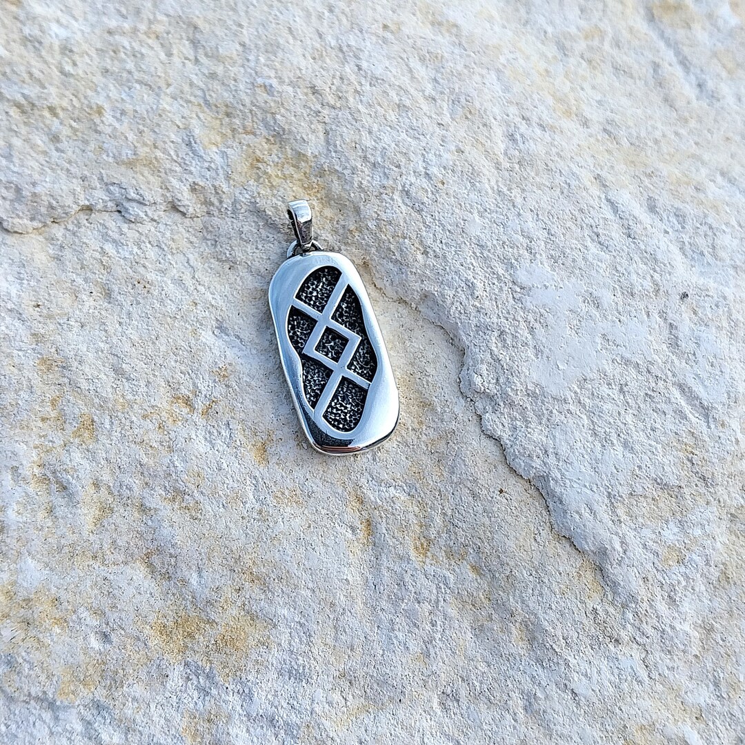 Inguz Rune/ Fertility Rune Viking Celtic Symbol Pendant - Etsy