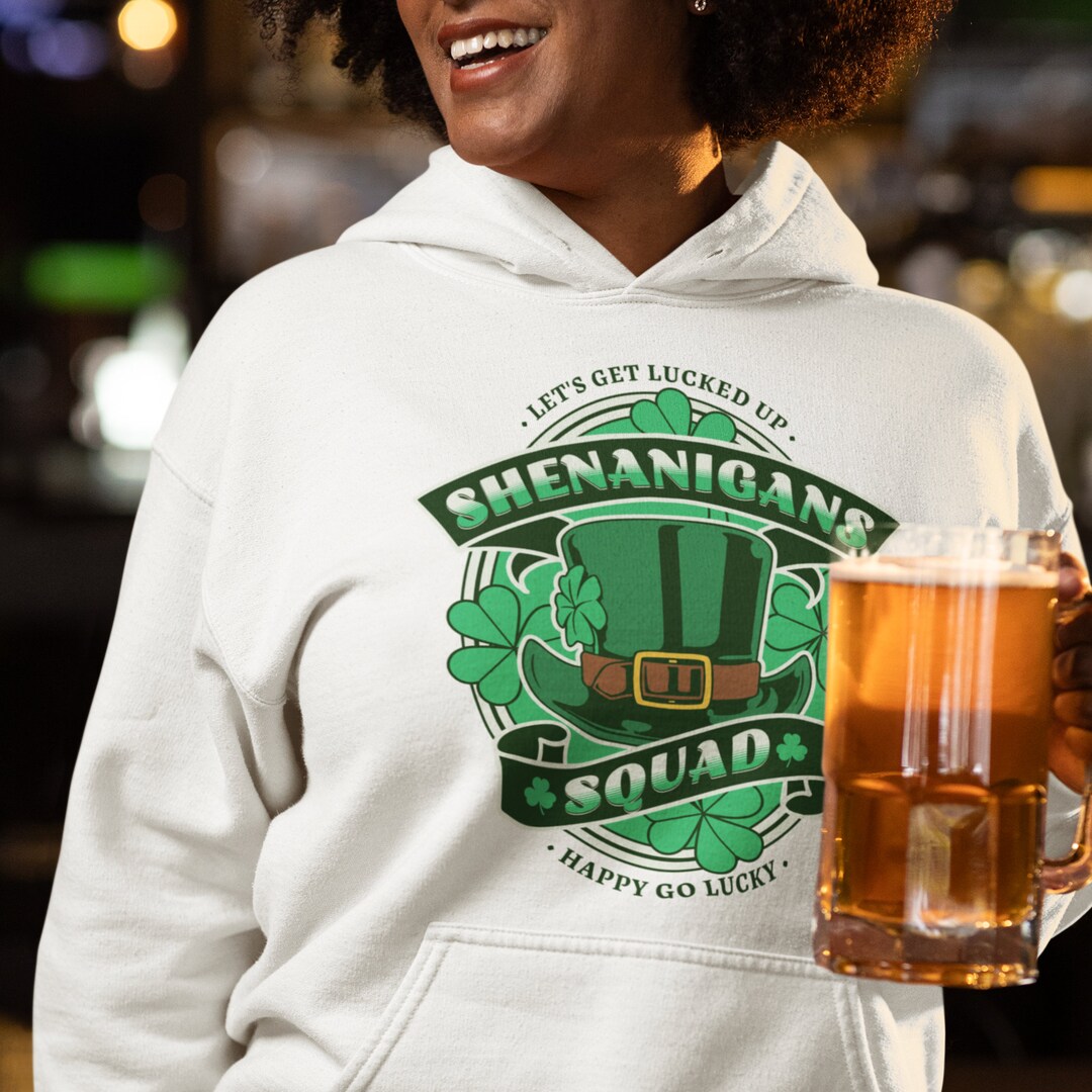 Shenanigans Squad Hoodie, Shenanigans Sweatshirt, Drinking Sweatshirt ...