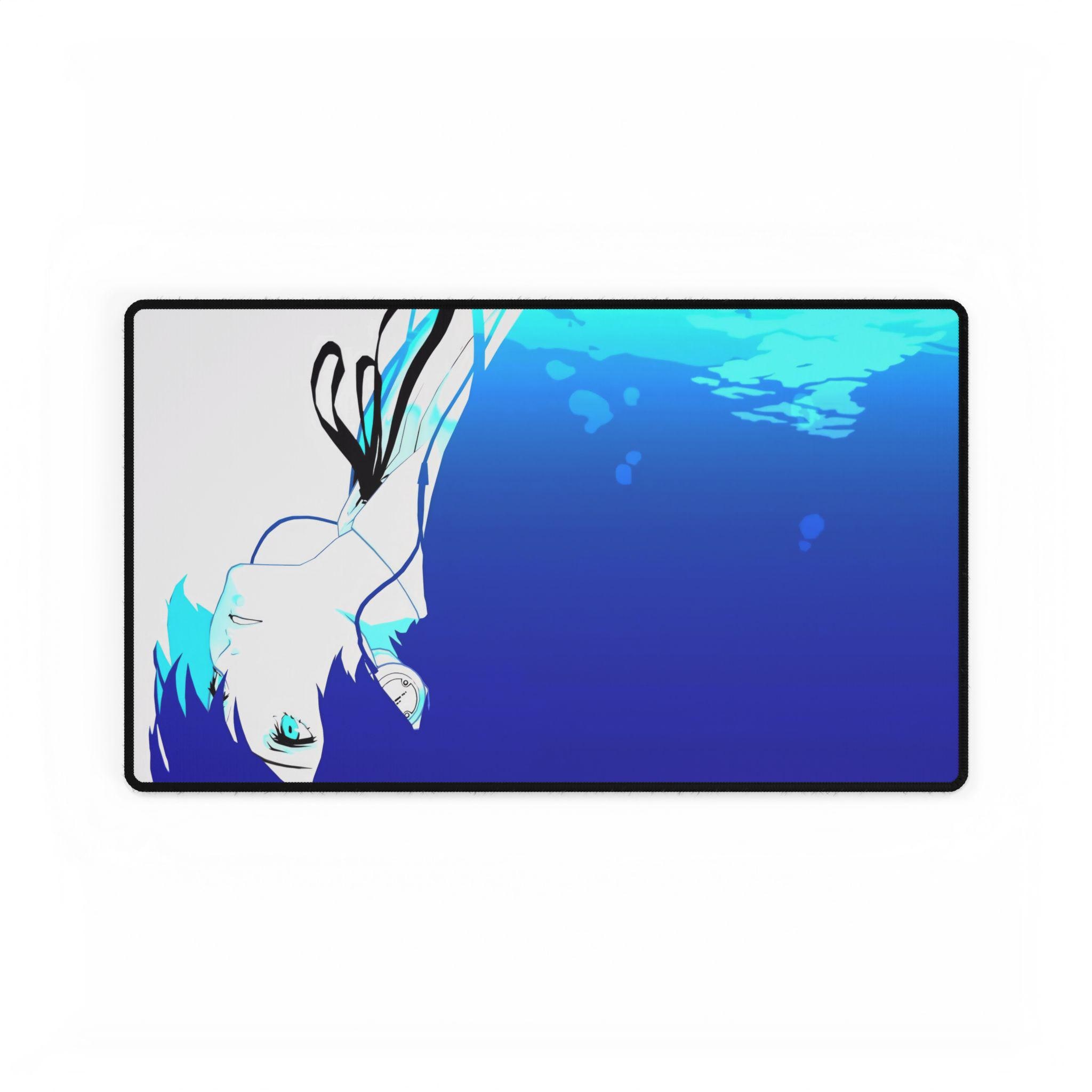 Deep Blue Makoto | Desk Mat | Persona 3 Reloaded - Etsy