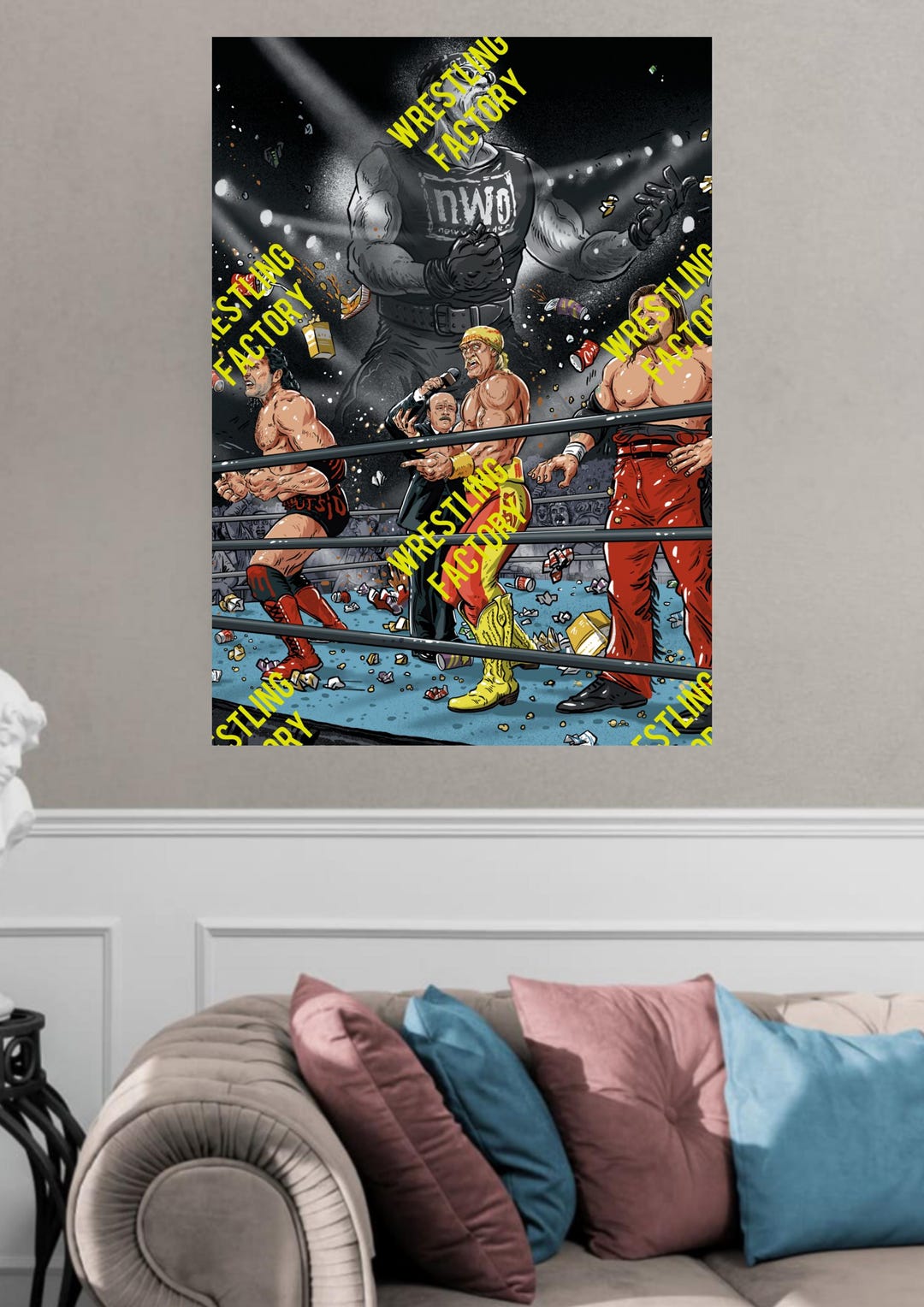 1168.. High Quality Custom NWO New World Order Hogan Hall Nash Hogan ...