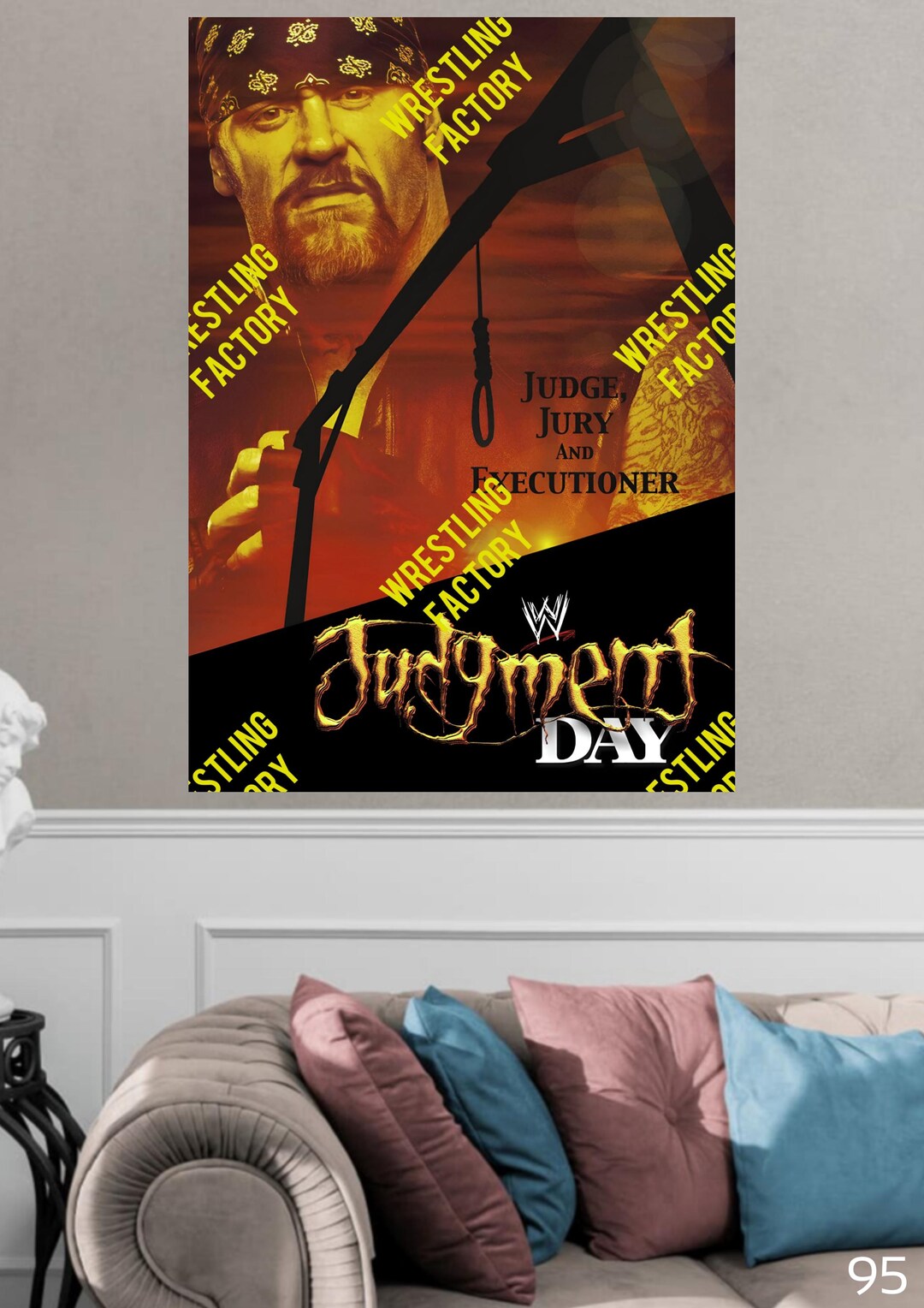 95.. High Quality Custom WWE Judgment Day 2002 the Undertaker Judge ...