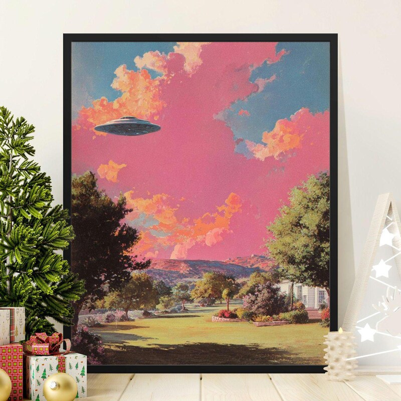 Ufo Poster - Etsy