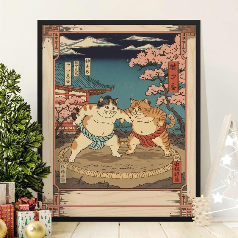 Sumo Wrestlers Art Prints - Etsy