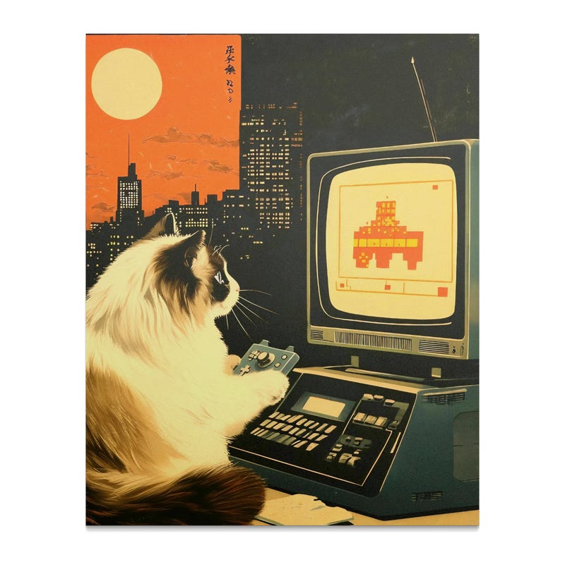 Retro Computer - Etsy