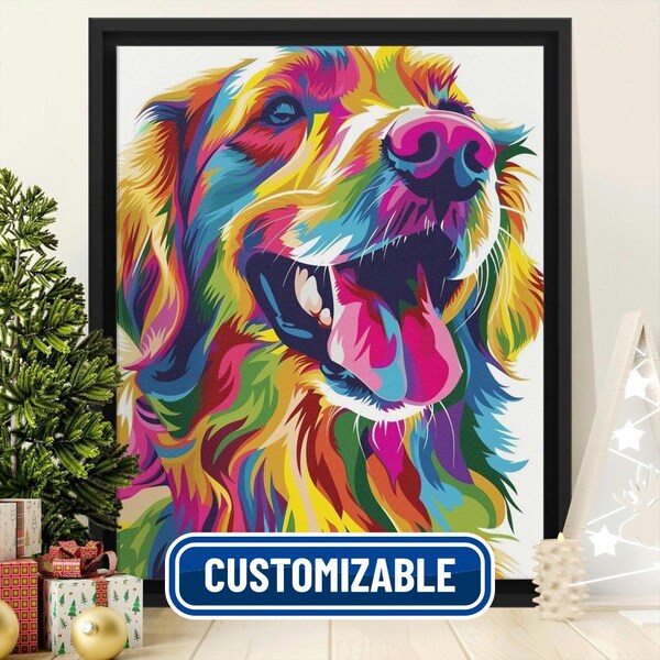 Pop Art Pet Portrait - Etsy