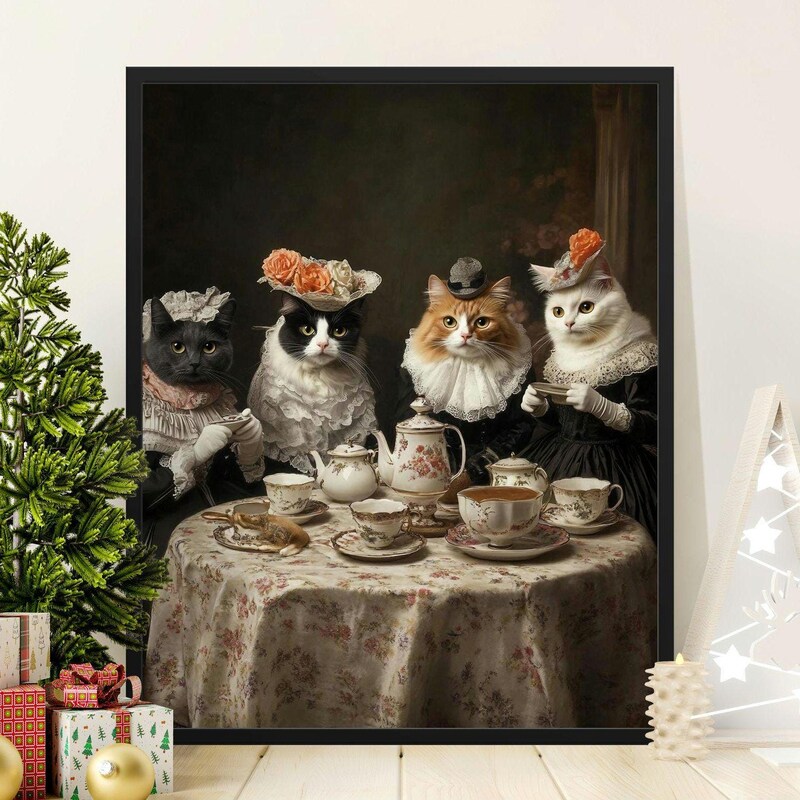 Victorian Cat - Etsy