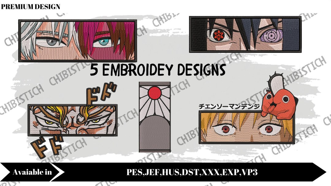 Bundle 5 Designs, Premium Embroidery Design, Digital Embroidery File ...