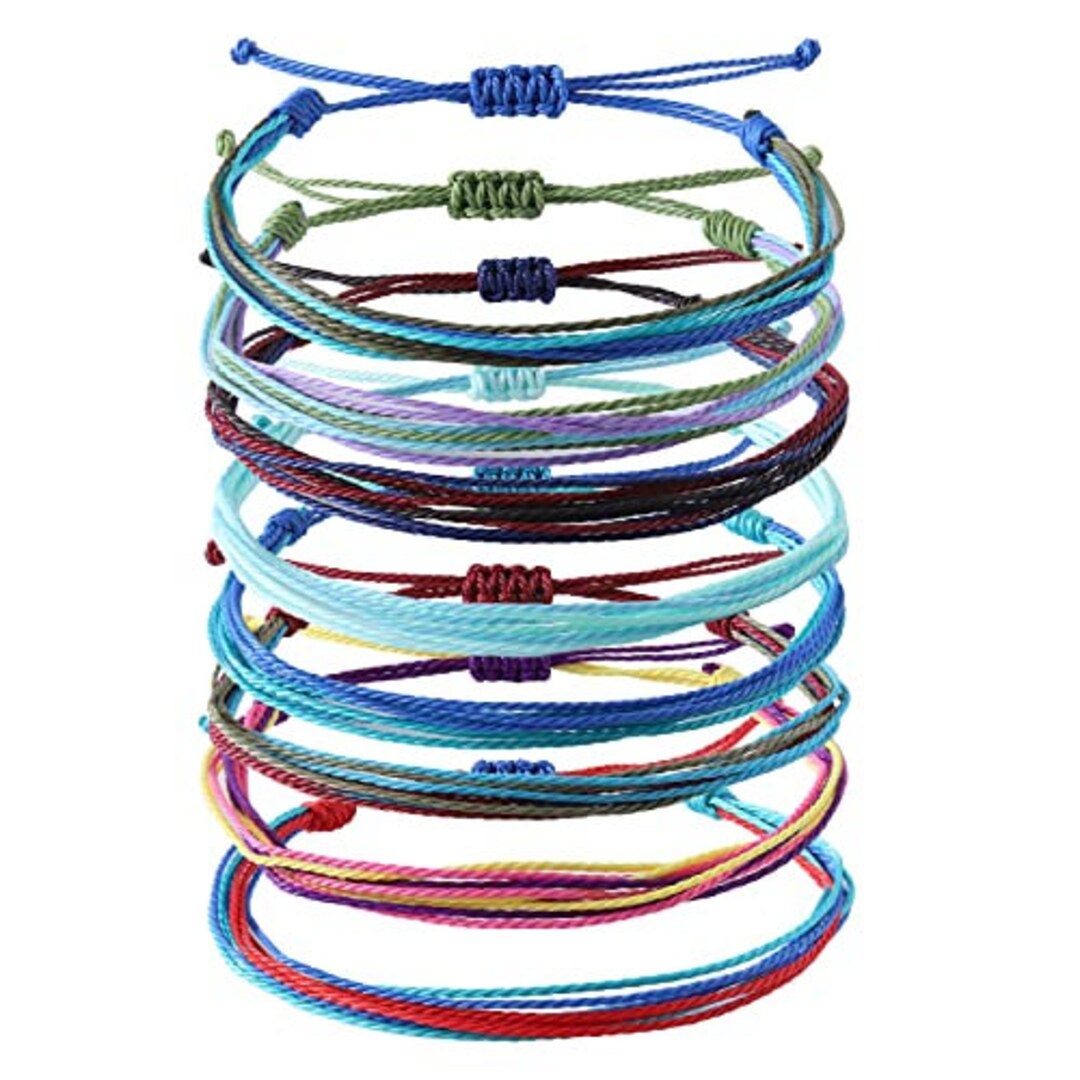 Stealth Stone 8 Pieces String Ankle Bracelets for Teen Girls Aesthetic ...