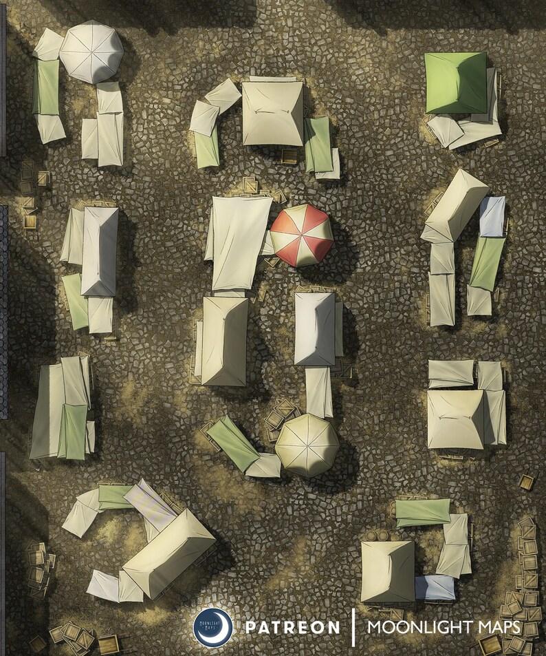 Fantasy Cities Battle Maps Collection 1 for Dnd & Pathfinder Ttrpgs - Etsy