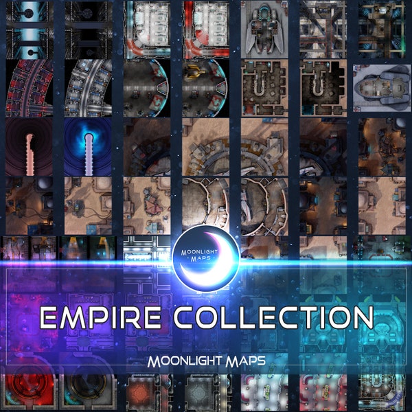 Cyberpunk Battle Maps Collection 2 for Sci-fi and Cyberpunk Red ...