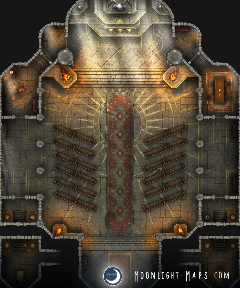 Fantasy Cities Battle Maps Collection 1 for Dnd & Pathfinder Ttrpgs - Etsy