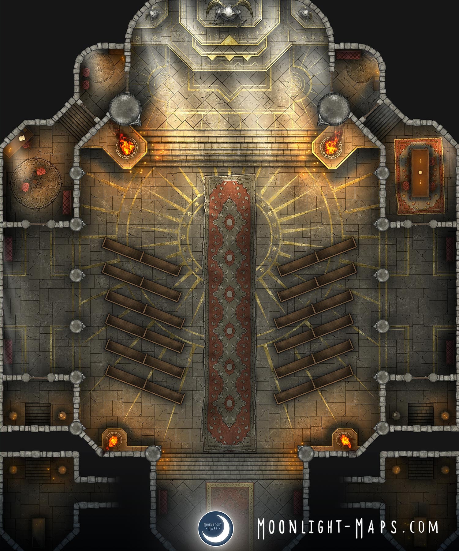 Fantasy Cities Battle Maps Collection 1 for Dnd & Pathfinder Ttrpgs - Etsy