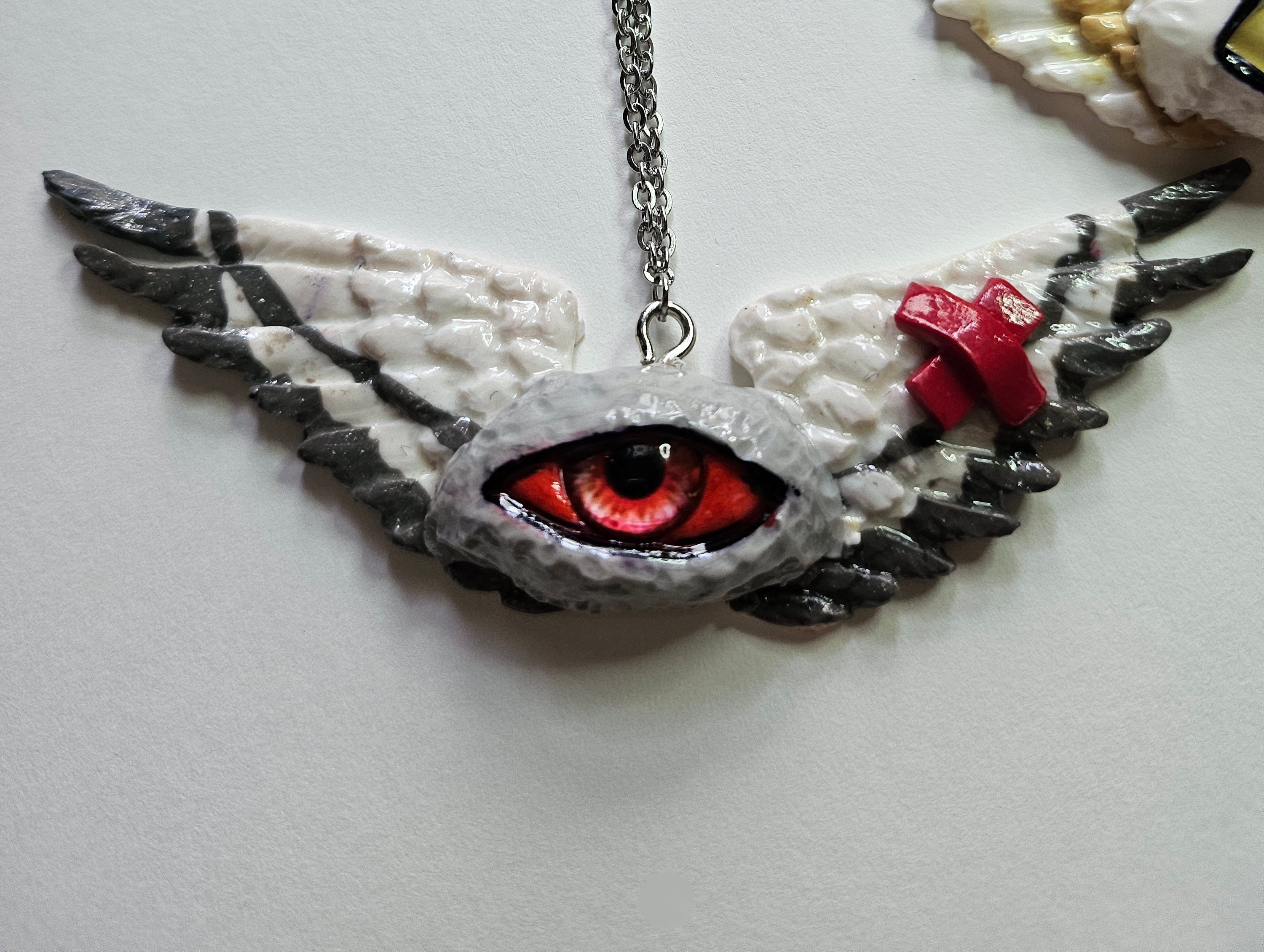 Hazbin Hotel Inspired Seraphims Handmade Polymer Clay and Stainless ...