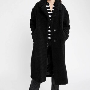 Teddy Coat Sewing Pattern, Teddy Coat, Plush Coat, Coat, Sewing ...