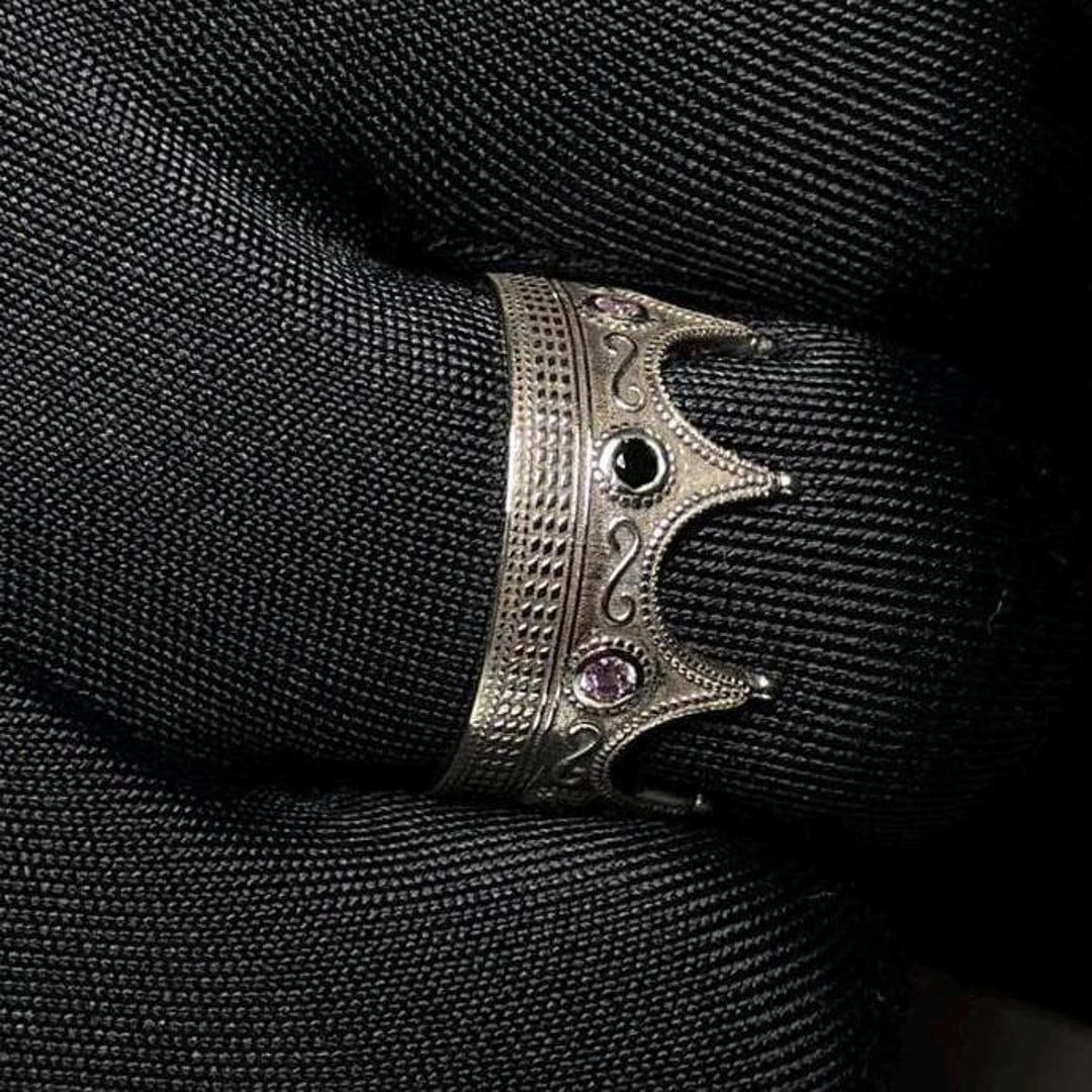 Crown Ring Men, King Ring Men, Crow Nring for Him, Custom Men Gift ...