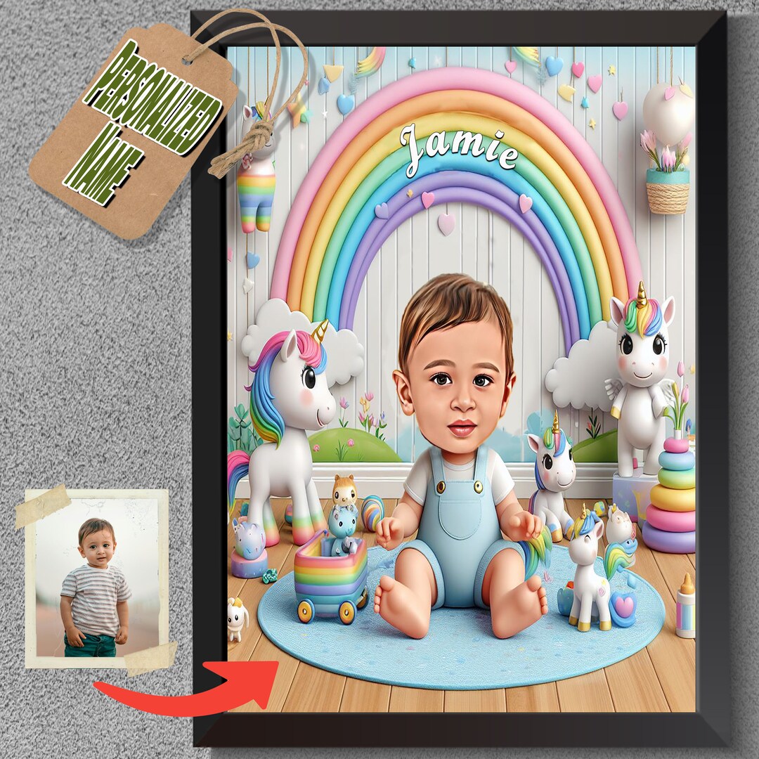 Custom Name Posters, Personalize Photo Posters, Posters for Baby Boys ...