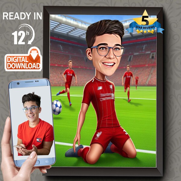 Liverpool Fc Cartoon - Etsy