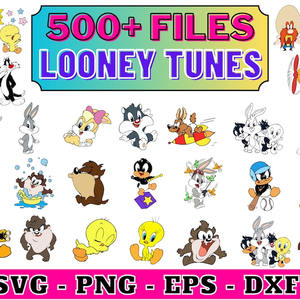 Looney Toons Vector - Etsy