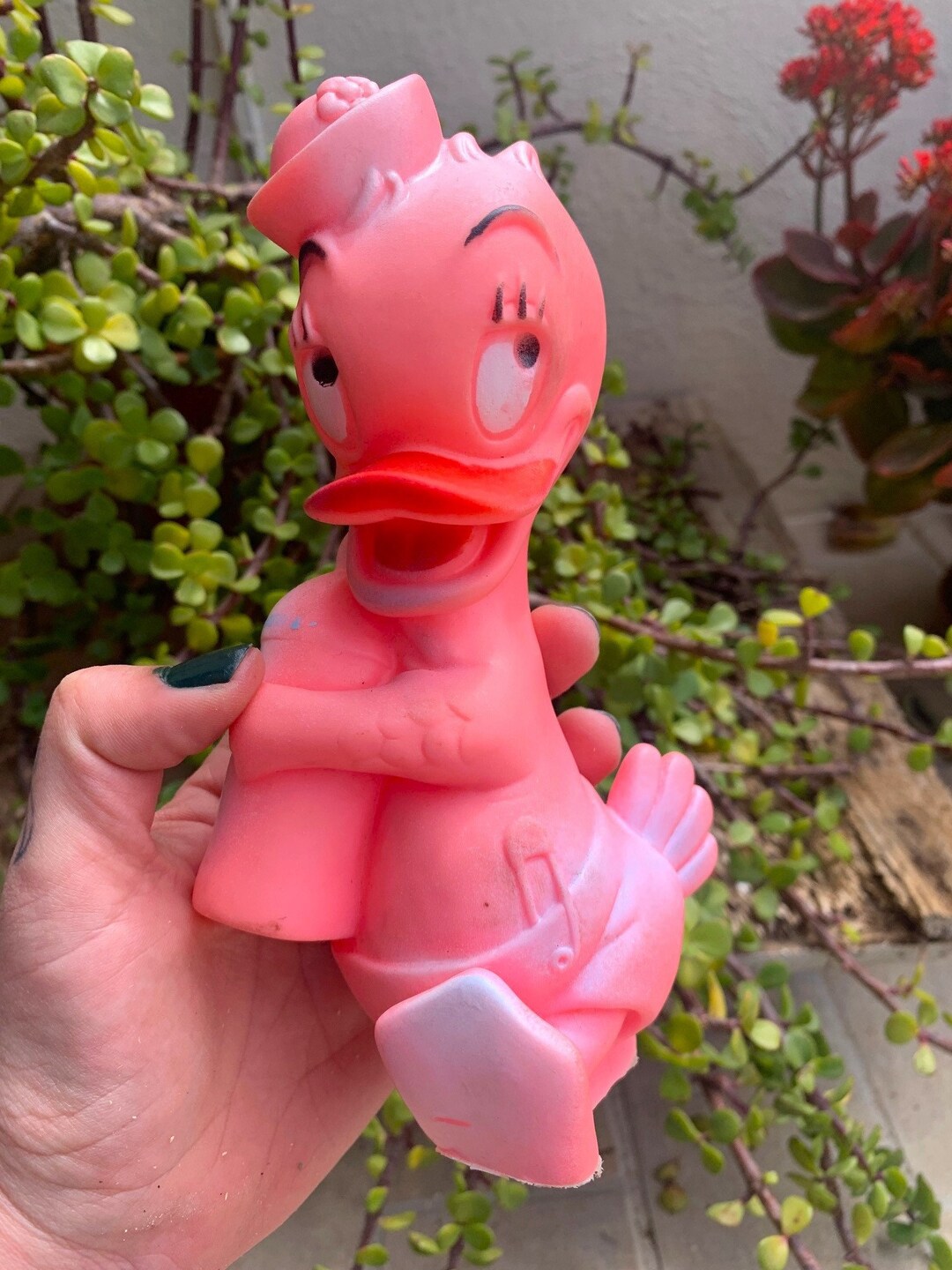 Rare Vintage 1970s Daisy Duck Squeaky Toy Made in Germany - Kidcore ...
