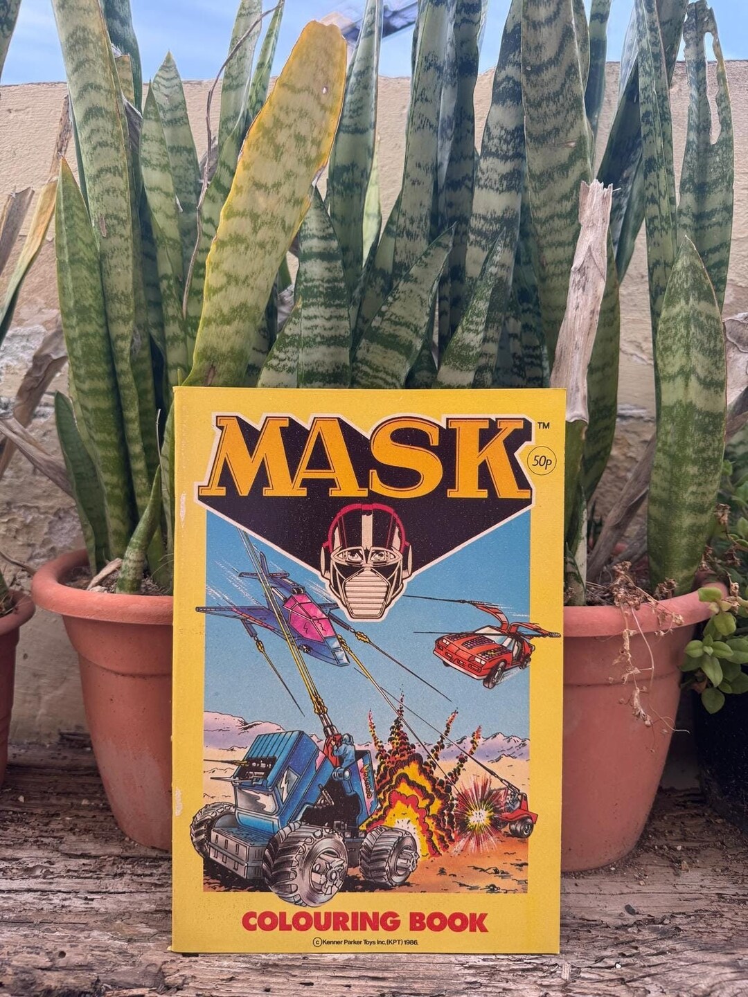 Vintage 1986 MASK Colouring Book by Kenner Parker Toys Inc. - Unused ...