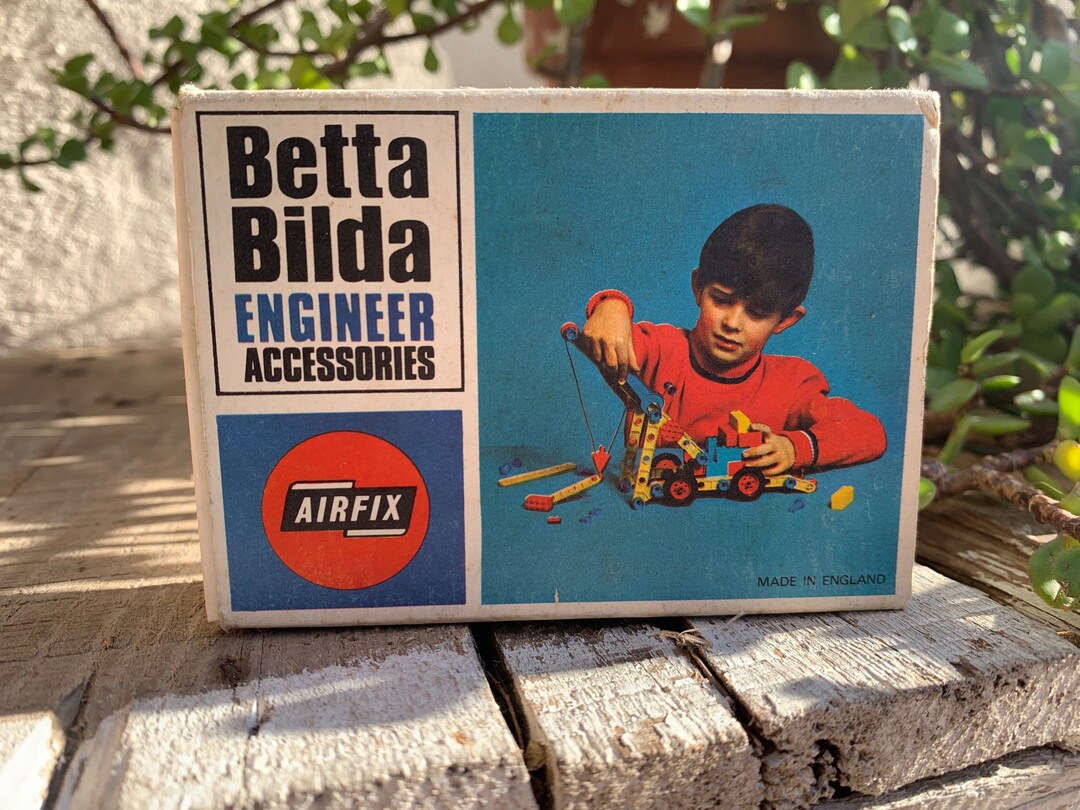 Vintage 1970s Betta Bilda Airfix Engineer Accessories 2 Small Beams - Etsy