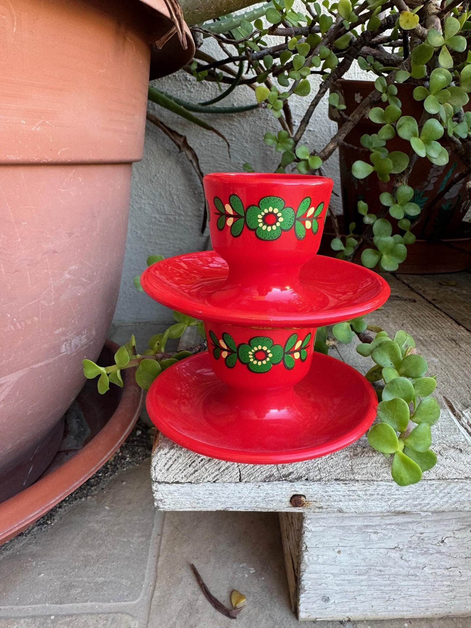 Set of 2 Vintage Emsa 1970s Egg Cups Made in West Germany - Kitsch ...