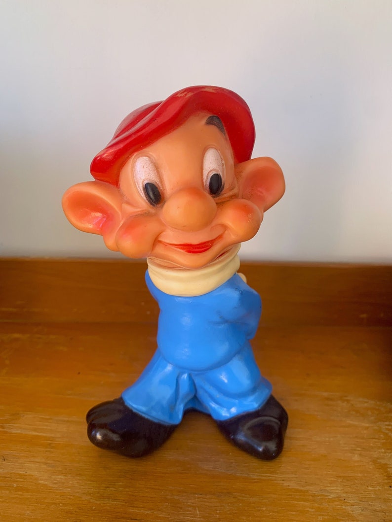 Ledraplastic Vintage 1960s Disney Dopey - Snow White and the Seven ...