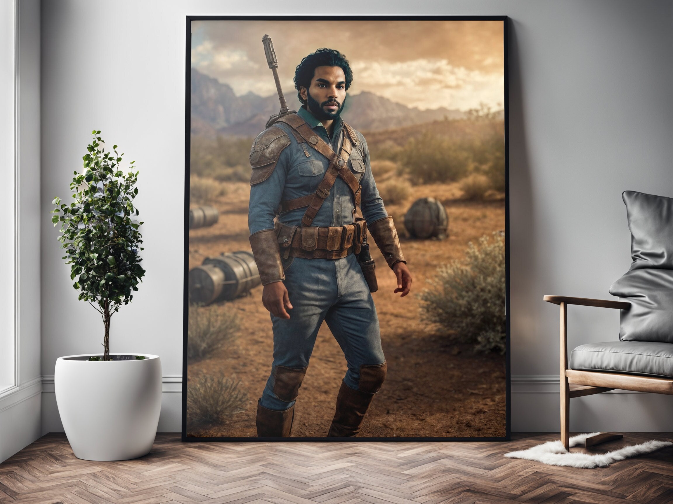 Fallout Portrait, Personalized Portraits, Custom Fallout Portrait From ...