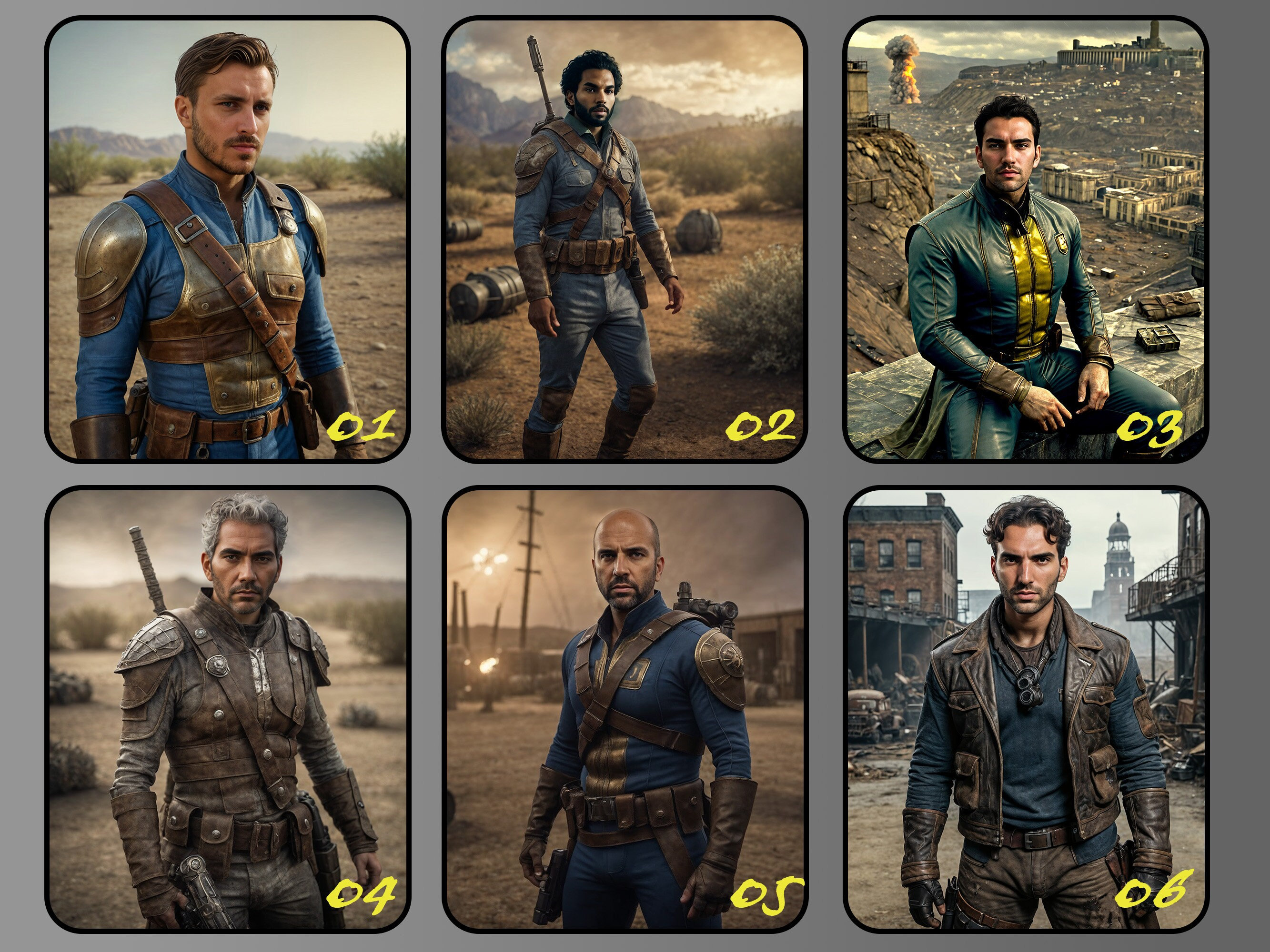 Fallout Portrait, Personalized Portraits, Custom Fallout Portrait From ...
