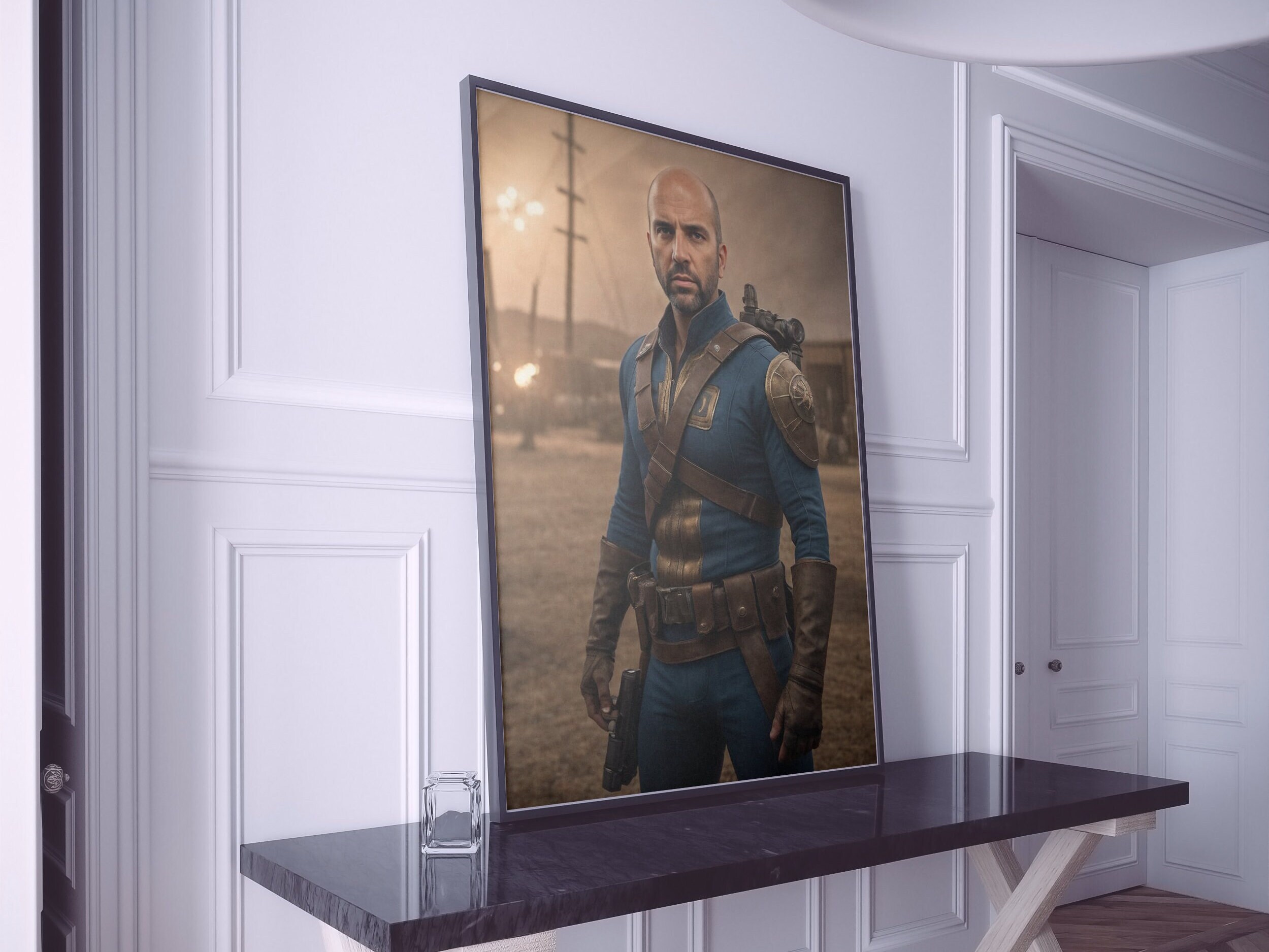 Fallout Portrait, Personalized Portraits, Custom Fallout Portrait From ...