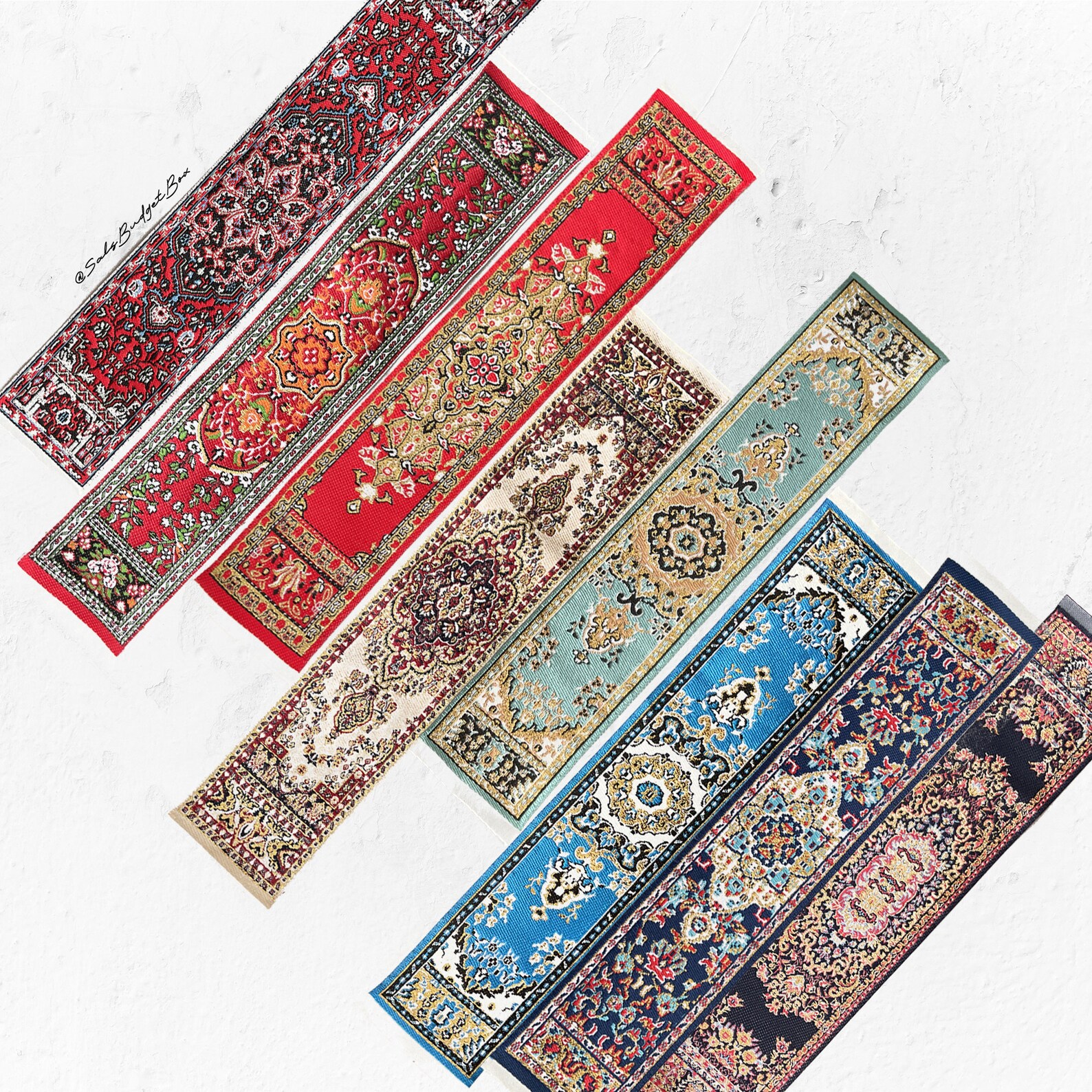 Turkish Bookmark | Woven Carpet Bookmark | Woven Bookmark | Thread ...