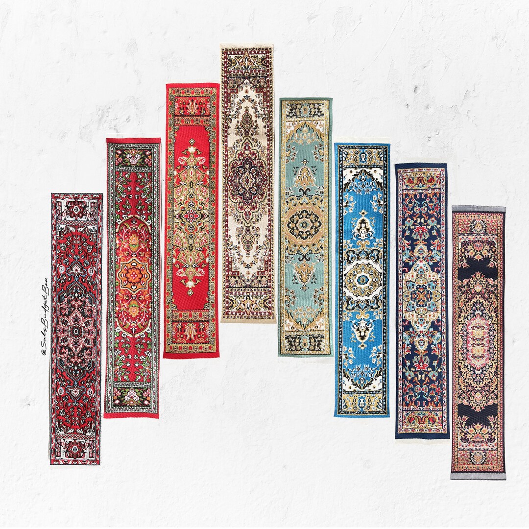 Turkish Bookmark | Woven Carpet Bookmark | Woven Bookmark | Thread ...