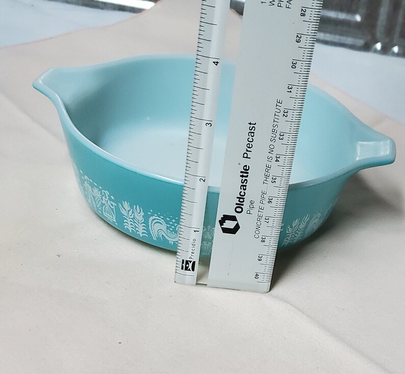 Vintage Pyrex Blue Amish Butter Print Dish 471 1 Pt. Dish No Lid - Etsy