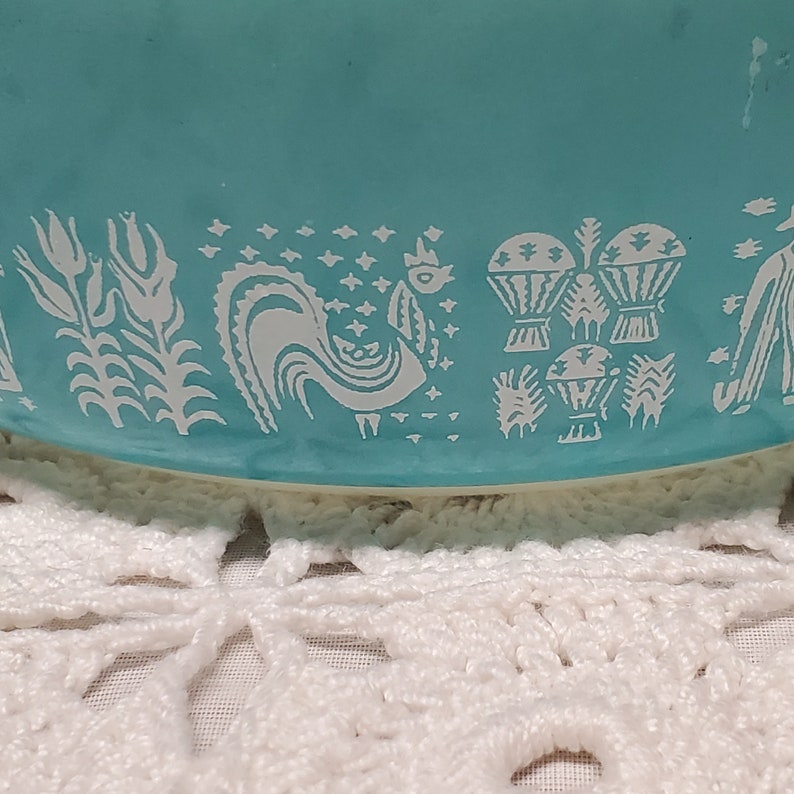 Vintage Pyrex Blue Amish Butter Print Dish 471 1 Pt. Dish No Lid - Etsy