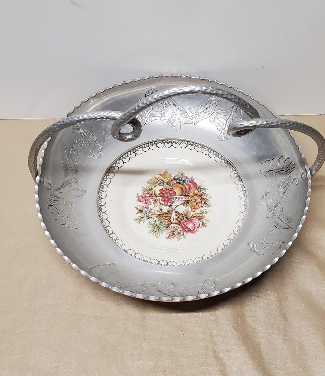 Triumph Limoges Imperial Victoria 22kt Gold Wrought Aluminum Etched ...