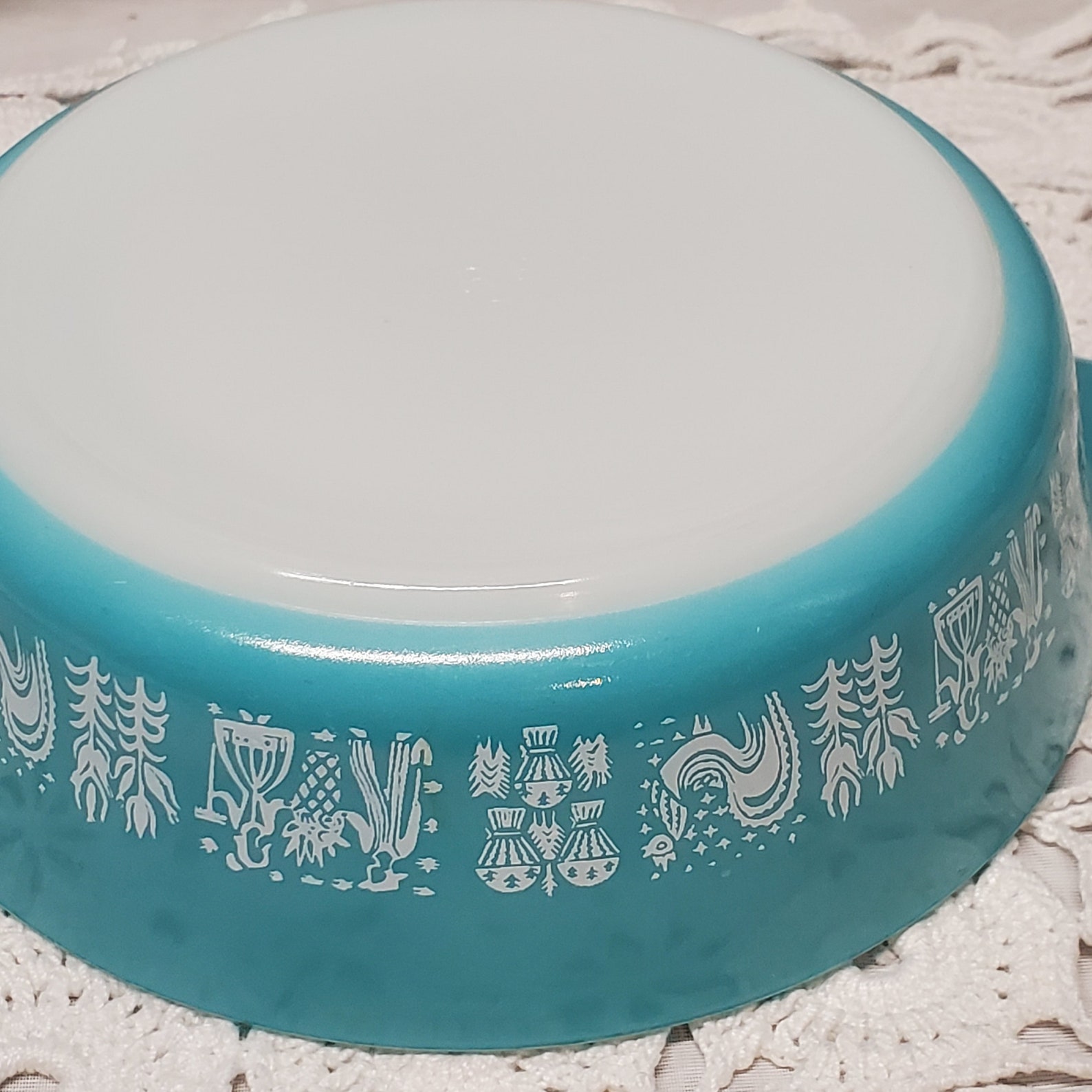 Vintage Pyrex Blue Amish Butter Print Dish 471 1 Pt. Dish No Lid - Etsy