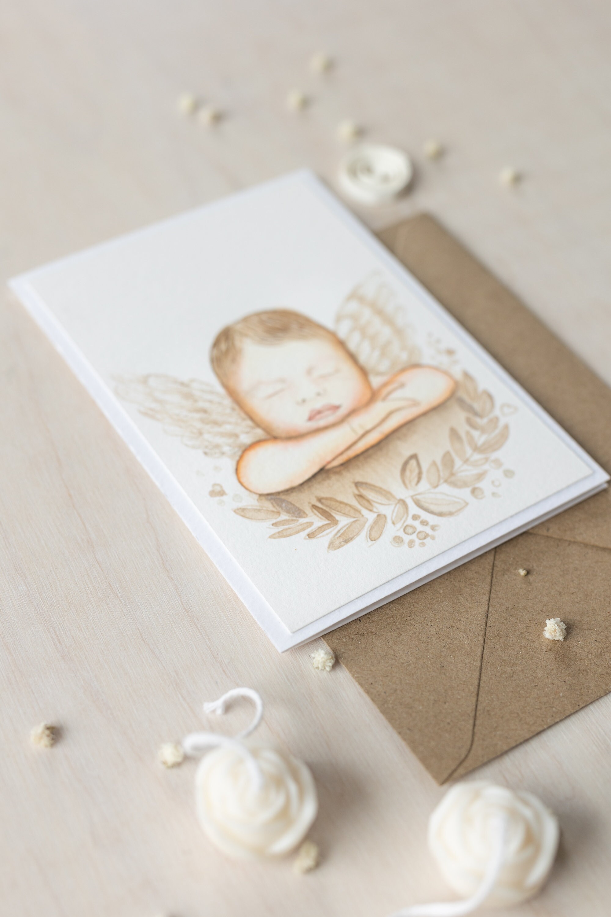 Commission Card, Custom Watercolor Portrait Painting From Photo ...