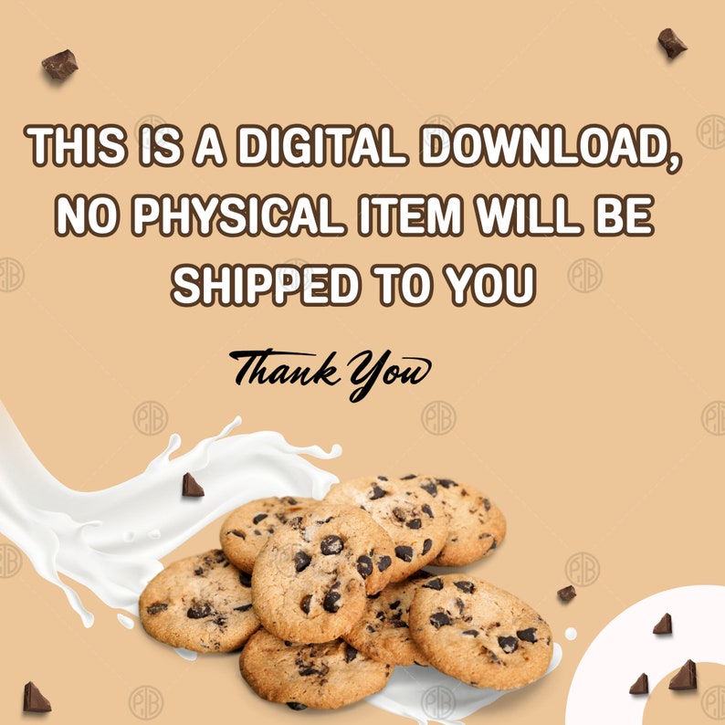 Watercolor Cookies and Milk PNG, Cute Blue Treats Clip Art, Chocolate ...