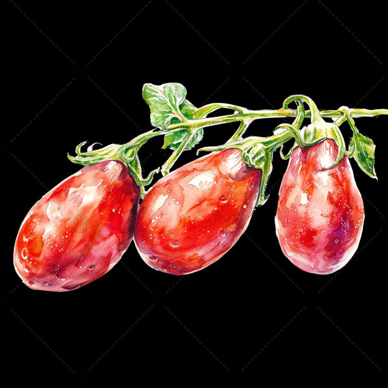 Watercolor Farm Vegetables PNG, Fresh Vegetable Clip Art, Healthy Food ...