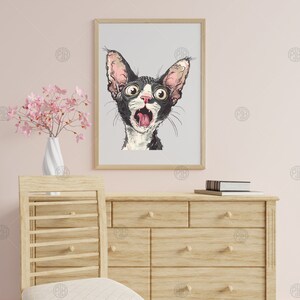 Watercolor Quirky Cartoon Cat Breed PNG, Cute Fluffy Feline Clip Art ...