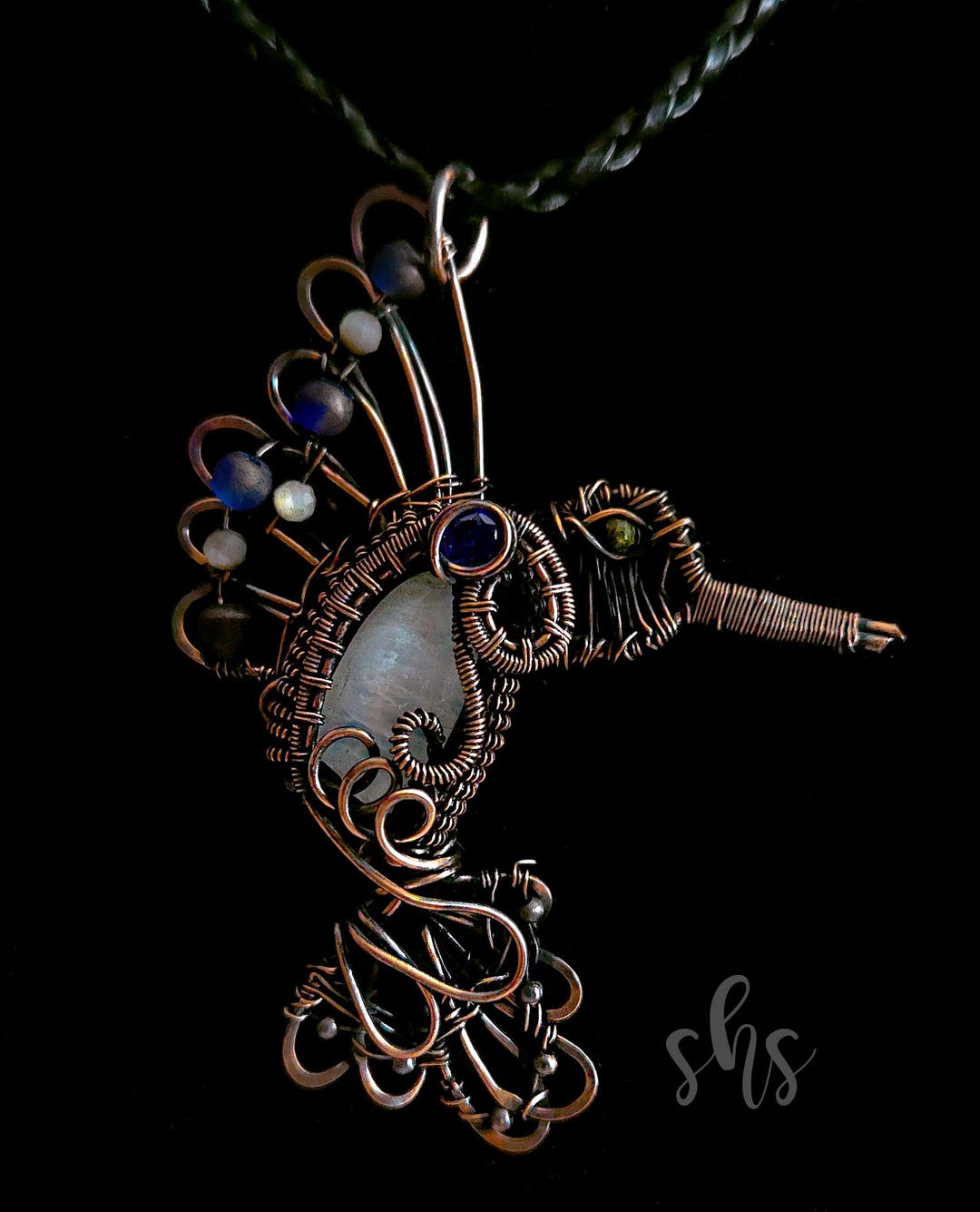 Wire Wrapped Hummingbird - 'wisp' Gift for Her Bird Lover Life Spring ...