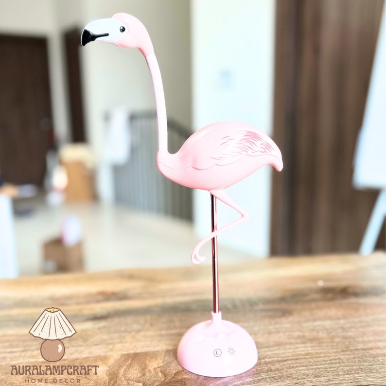 Flamingo Statue Desk Light, Modern Desk Lamp, Cute Lamp Bedside ...