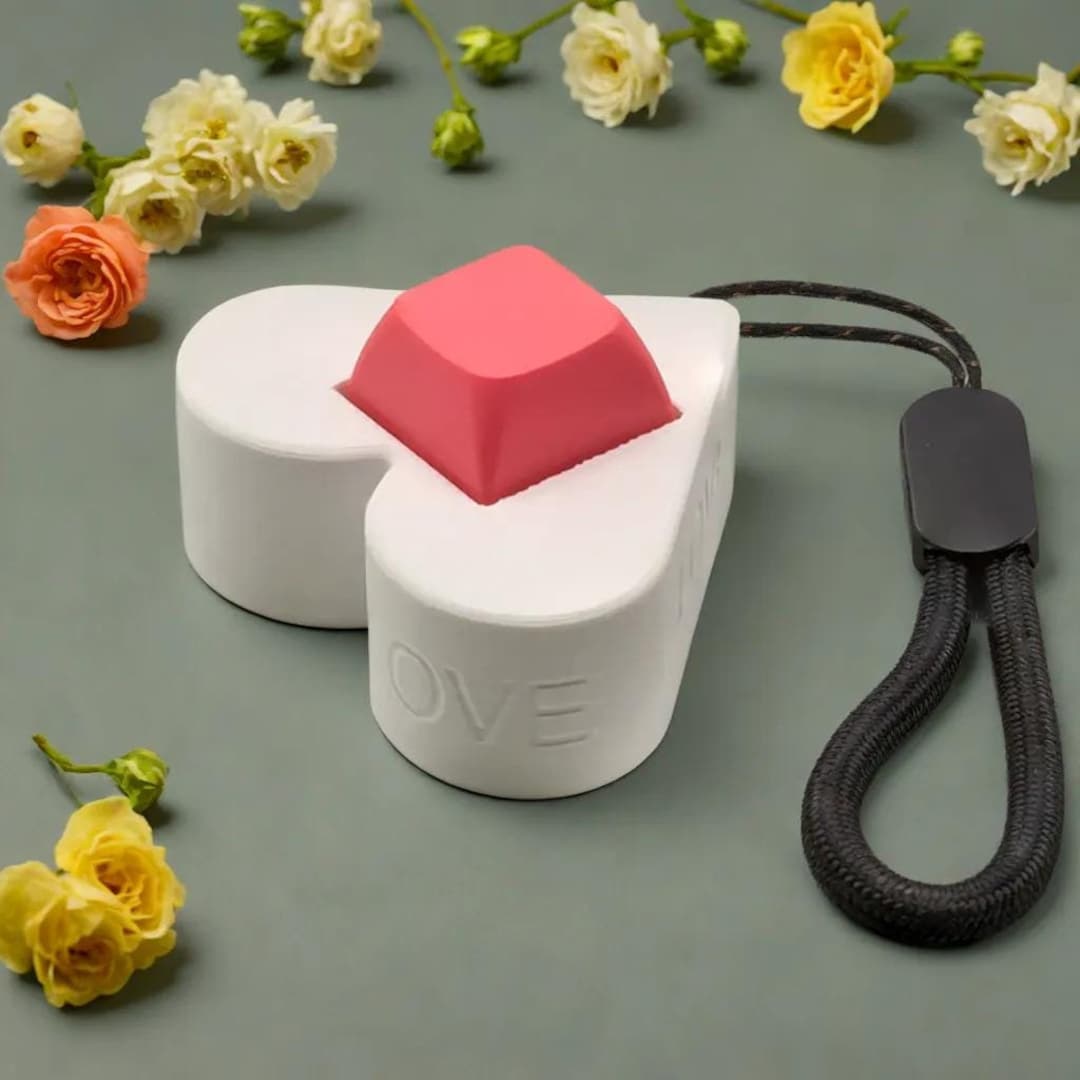 Clicky Heart Clicker Fidget Toy Mechanical Switch Button Toys for ...