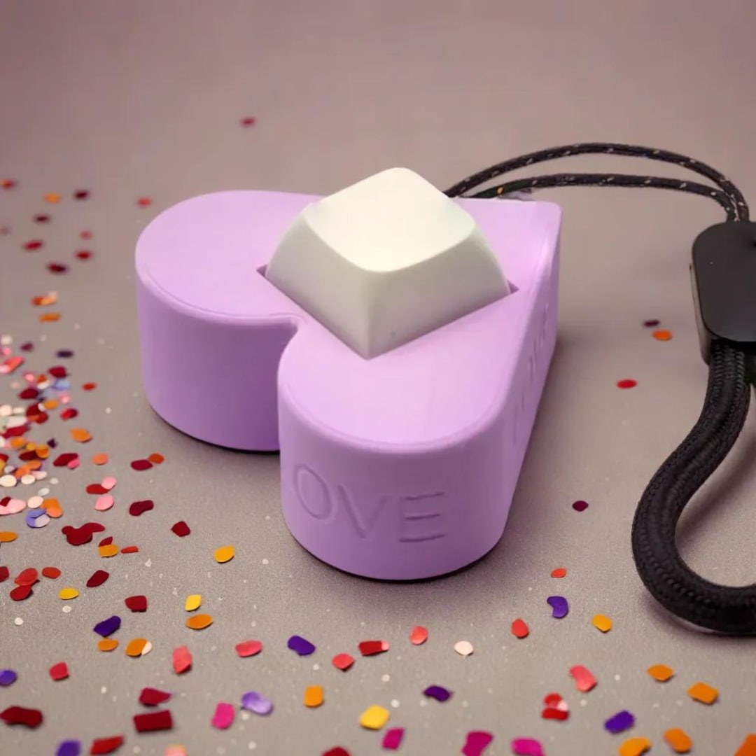 Clicky Valentine's Heart | Clicker Fidget Toy | Mechanical Switch ...